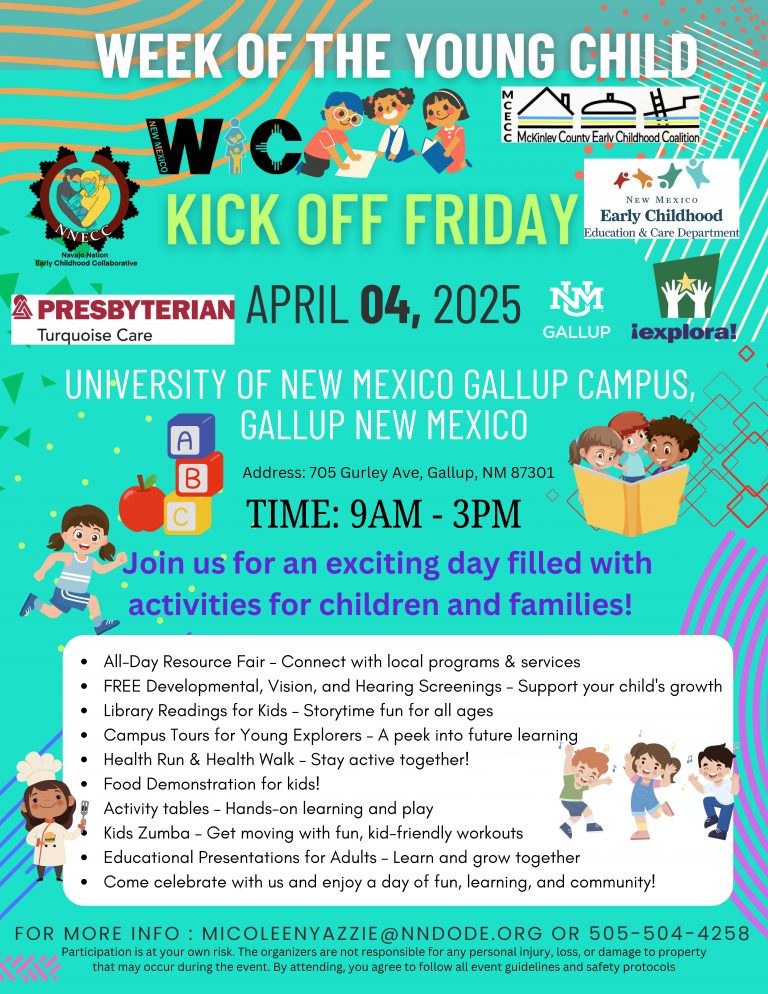 DODE, Navajo Nation Early Childhood Collaborative announce Week of the ...